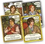 Asmodee Pán prstenů: Společenstvo prstenu - Štychová karetní hra / Poč