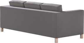 Potah na pohovku IKEA  Karlanda 3-místná nerozkládací, krátký barva hnědá látka sametová