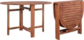 vidaXL Zahradní stůl 120 x 70 x 74 cm masivní akáciové dřevo [44019]