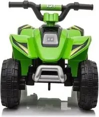 Eljet Dětská elektrická čtyřkolka X01 zelená / Rychlost: 3-4.6 km-h /