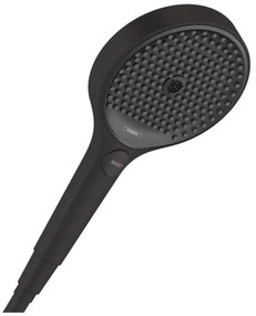 Hansgrohe Rainfinity, ruční sprchová hlavice 130 3-funkční, černá matná, 26864670