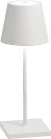 Stolní lampa Poldina Mini 30 cm bílá