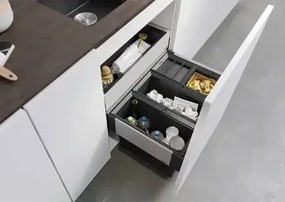 Blanco Select - Vestavný odpadkový koš dělený - objem 42 l