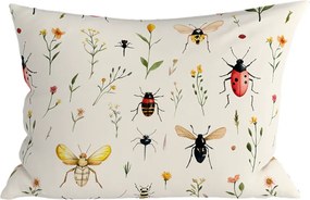 Polybavlněný povlak na polštář INSECTA POLY 50x70 cm, barevný