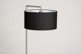 Stojací designová lampa Pallas Black Steel