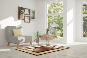 Berfin Dywany, Kusový koberec Adora 5440 K (Cream), 60x90, hnědá, obývací pokoj