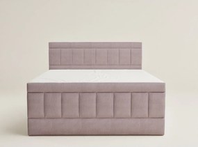 Fialová boxspring postel s úložným prostorem 180x200 cm Caya – Maison de Rêve