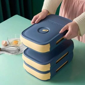 Aptel Organizér na vejce se šuplíčkem - modrá