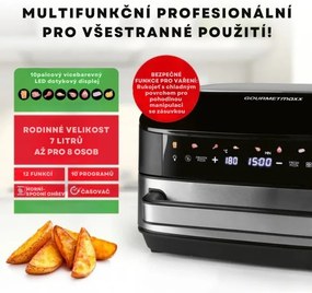 GourmetMaxx Horkovzdušná fritéza XXL 16428