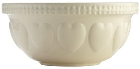 MASON CASH Hearts Mixing Bowls s12 mísa 29 cm krémová