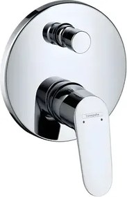 Hansgrohe Vanová baterie pod omítku chrom / Vanová baterie / keramická