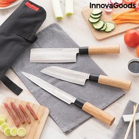 InnovaGoods 780254 Sada japonských nožů Damas Q 3 dílná