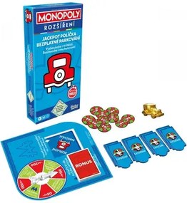 Hasbro Monopoly - rozšíření Jackpot, bezplatné parkování CZ / Délka hr