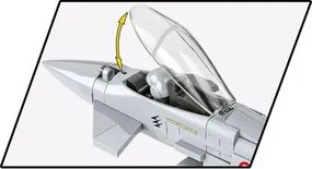 COBI 5849 Víceúčelový stíhací letoun Eurofighter TYPHOON / 1:48 / 642