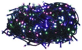 343212 vidaXL Světelný LED řetěz s 400 LED diodami pastelový barevný 40 m PVC