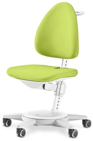 Dětská rostoucí židle moll Maximo bílá Barva potahu: světle zelená