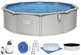 BESTWAY Hydrium Bazénový set 460 x 120 cm, písková filtrace 56384