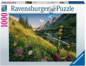 Ravensburger V rajské zahradě / 1000 dílků / od 14 let