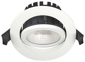 Led2 Zápustné LED svítidlo MAX 2 ø 8 cm, IP65 3000K Barva: Černá, Stmívání, řízení: Casambi