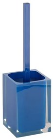 Bemeta Vista WC štětka s držákem, modrá lesklá 120113316-102