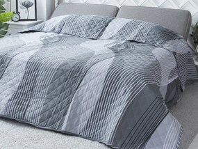 XPOSE® Přehoz na postel AGNES - šedá 220x240 cm