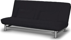 Potah na pohovku IKEA Beddinge krátký barva černá látka pletený vzor