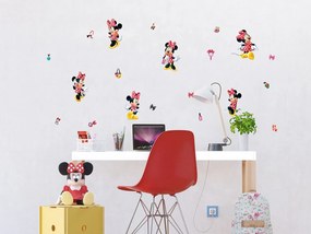 Dětská samolepka na zeď Minnie Mouse, Disney | 30 x 30 cm | DDKS 3813