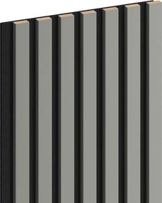 Mexen Lam-F akustické stěnové lamely 275 x 31,5 cm, plsť 6 mm, Šedá Mat - S105-275317-2812-052