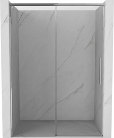 Mexen Rox, posuvné sprchové dveře 150 cm, čiré sklo, chromový profil, 8C2-150-000-01-00