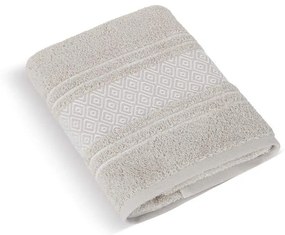 Froté ručník, osuška Mozaika béžová - ,  Ručník
