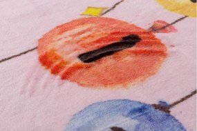 Dětský koberec BALLOONS růžový