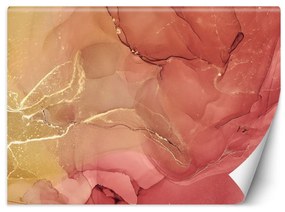 Fototapeta, Abstraktní růžové zlato - 300x210 cm
