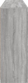 Příborník s LED osvětlením šedý sonoma 162 x 37 x 100 cm 3209147