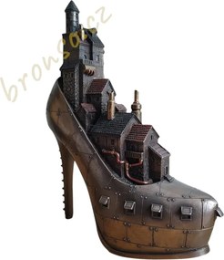 Steampunková bota – vesnice na vysokém podpatku, Veronese WU76936