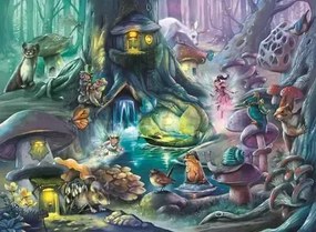 Ravensburger Puzzle: Kouzelný les / 150 dílků / od 7 let