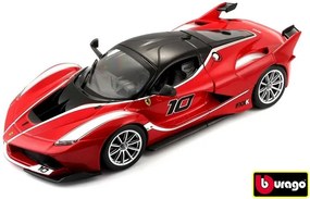 Bburago 1:24 ferrari racing fxx k metalic red