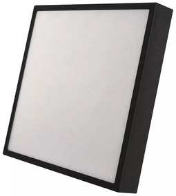 Emos lighting LED přisazený panel NEXXO 30cm, 28,5W, CCT, čtvercový Barva: Černá