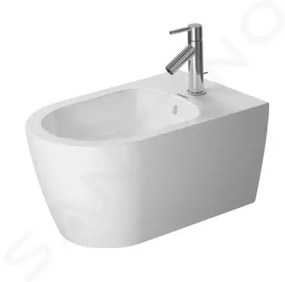 DURAVIT - ME by Starck Závěsný bidet s přepadem, s WonderGliss, bílá (22881500001)