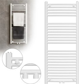 BPS-koupelny Koupelnový radiátor HYD-COR-WH-4 50x120 cm, bílý