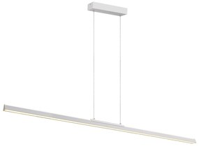 Mantra 8959 Lineal, bílé lineární závěsné svítidlo se svícení nahoru/dolů LED 54W 3000K, délka 151cm