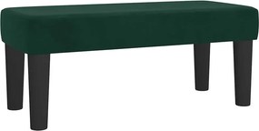 Box spring postel s matrací tmavě zelená 80 x 200 cm samet 3137812