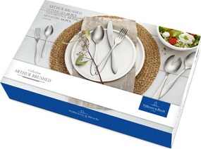 Villeroy&Boch Villeroy & Boch Arthur kartáčovaná příborová sada, 68 ks, 44 × 29 × 9 cm