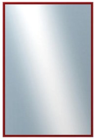 DANTIK - Zarámované zrcadlo - rozměr s rámem cca 40x60 cm z lišty Hliník vínová | P269-209 (7269209)