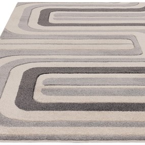 Tribeca Design Kusový koberec Furla Contour Grey Rozměry: 120x170 cm