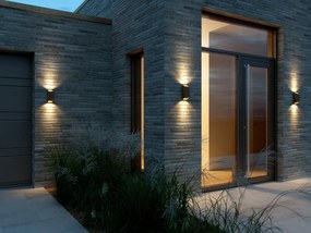 NOR 2218221009 Nico Square 22 venkovní nástěnné svítidlo rez - NORDLUX