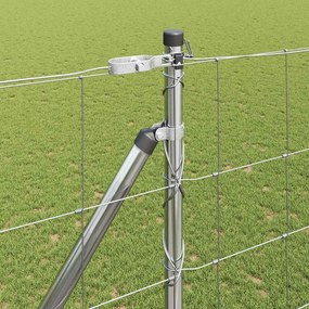 Svařované drátěné ploty s hroty 25 x 1,6 m Pozinkovaná ocel 3351439