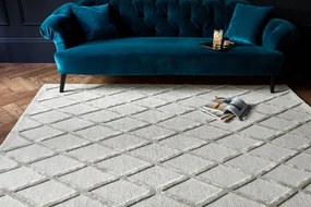 Šedý  koberec Doons Silver Diamond Rozměry: 160x230 cm