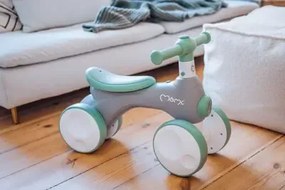 MoMi TOBIS s bublinami šedá / Odrážedlo / do 20 kg / od 24 měsíců