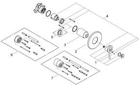 GROHE 29048000 - Sprchová baterie BAUCLASSIC lesklý chrom