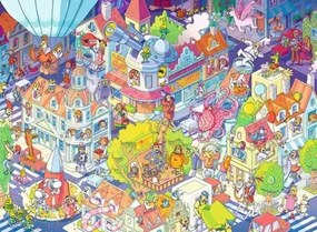 RAVENSBURGER Puzzle Veselý chaos XXL / 100 dílků